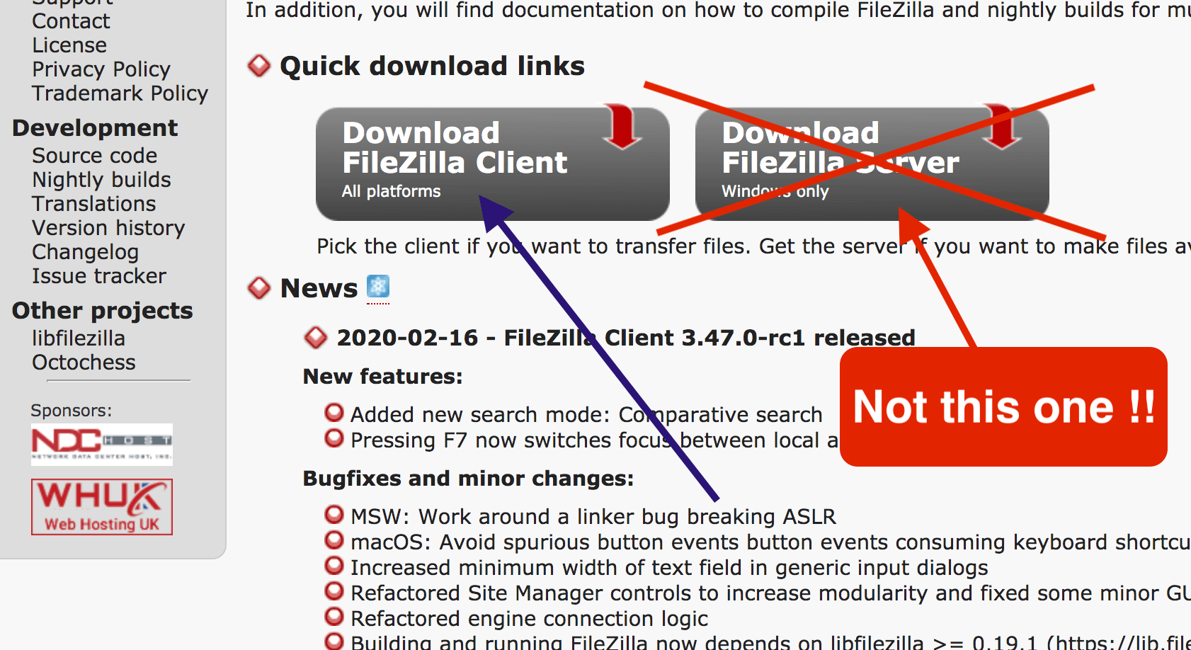 Using FileZilla with WordPress to Upload and Download Files